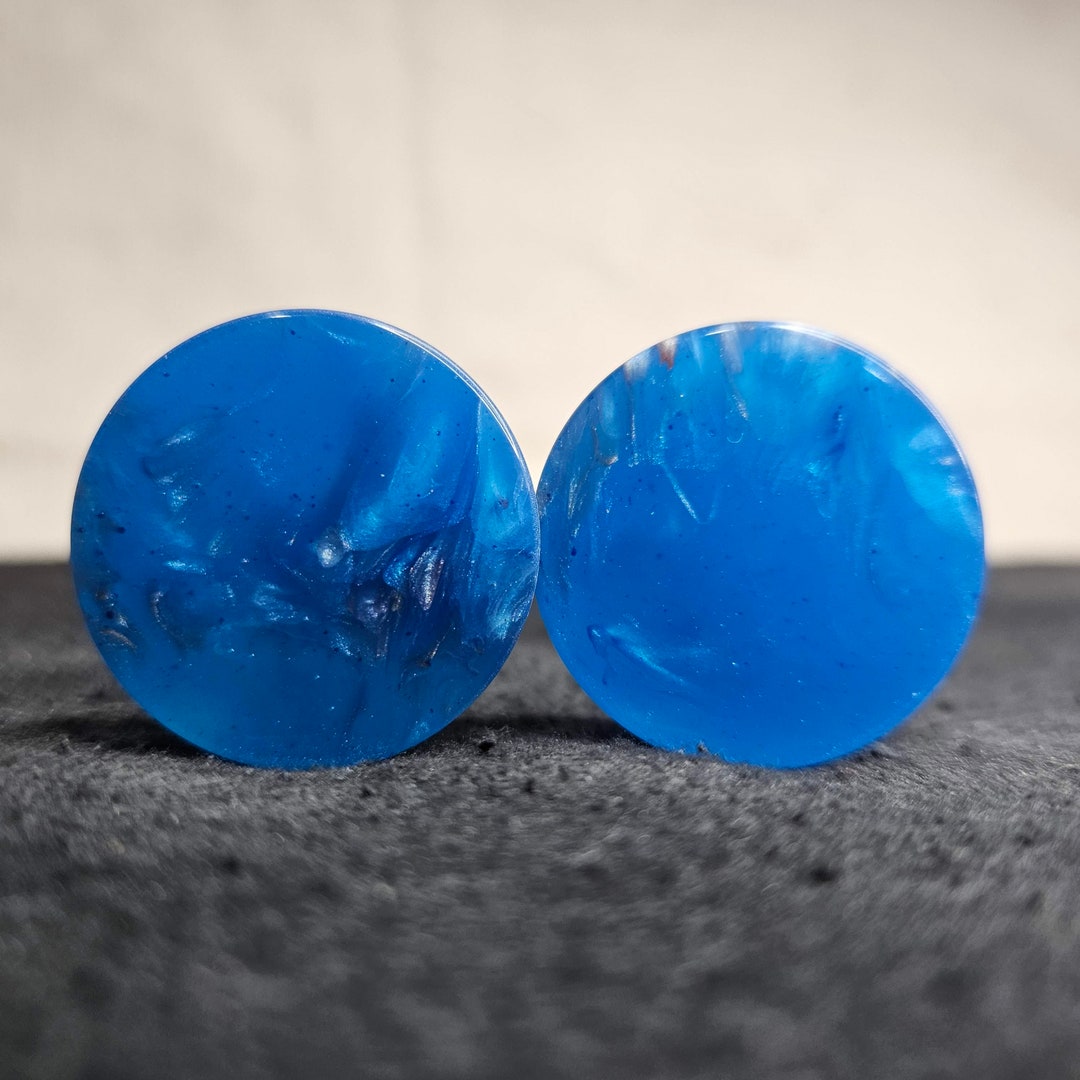 29mm "skinnier for Dad" Epoxy Resin Ear Plug Gauged Jewelry - Etsy