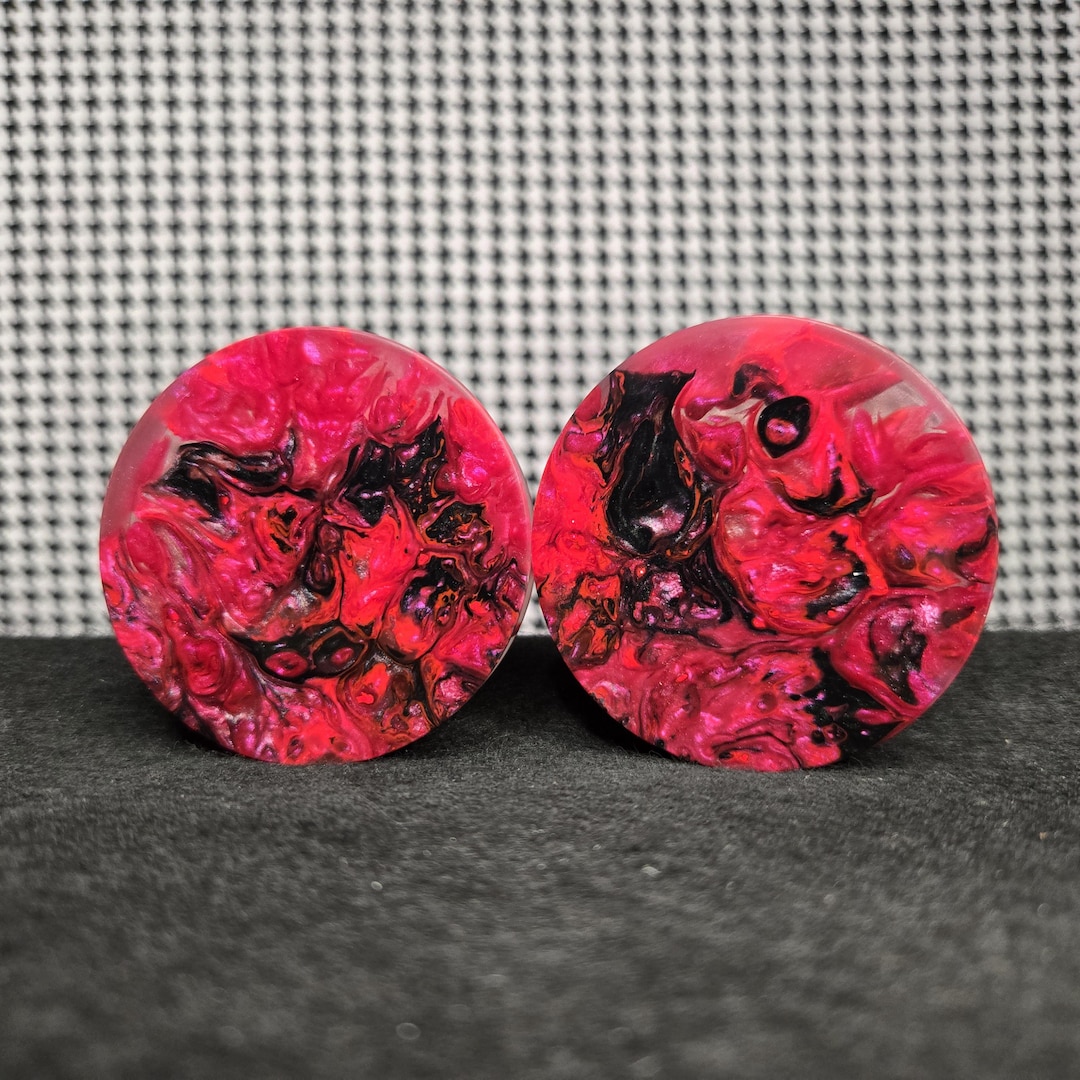 60mm Epoxy Resin Ear Plug Gauged Jewelry - Etsy