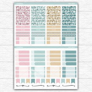 Printable Planner Stickers, Weekly Kit, Erin Condren Stickers, Vertical ...