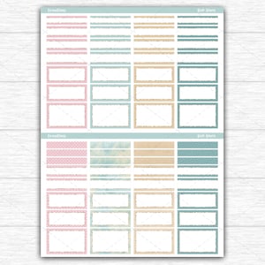 Printable Planner Stickers, Weekly Kit, Erin Condren Stickers, Vertical ...
