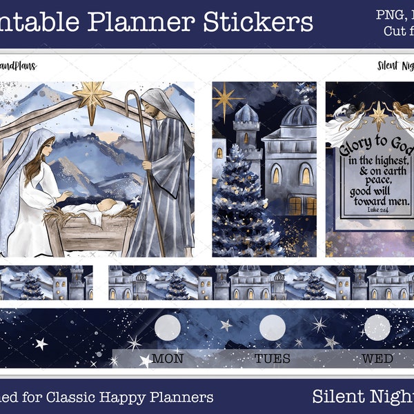 Nativity Printable - Etsy