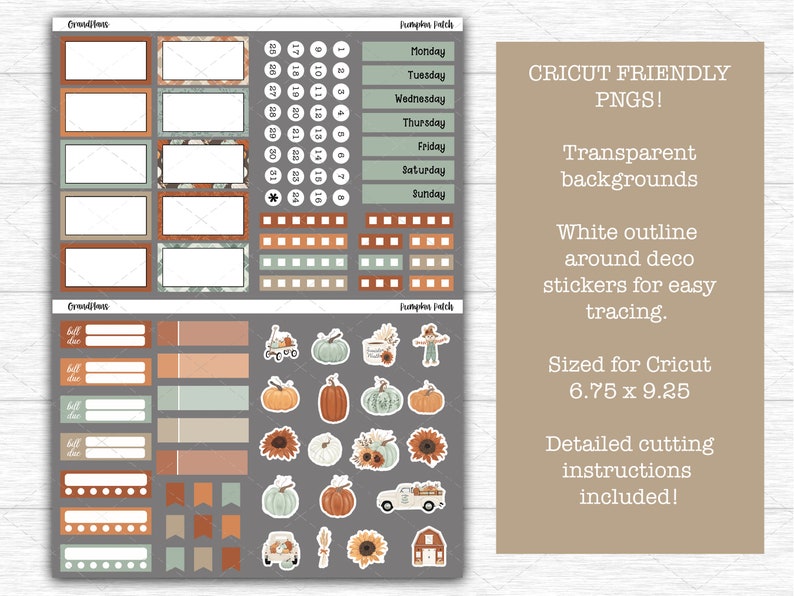 Printable Planner Stickers Weekly Sticker Kit Happy Planner - Etsy