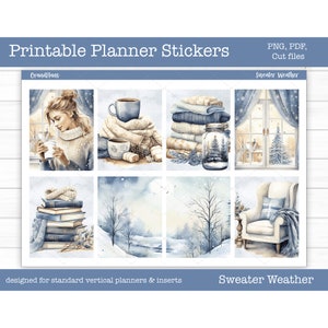Printable Planner Stickers - Etsy
