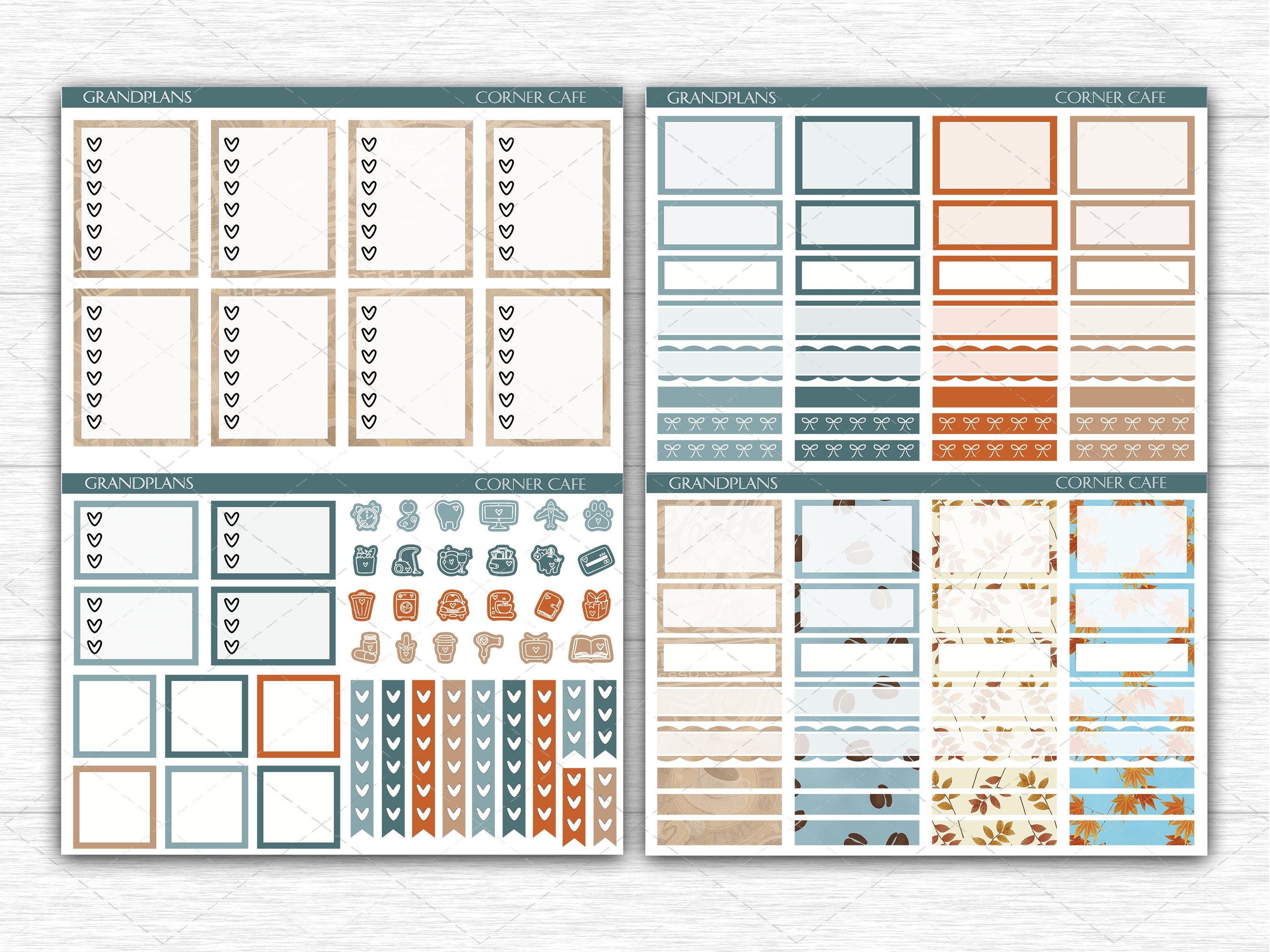 Printable Planner Stickers Weekly Sticker Kit EC Vertical - Etsy