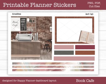 Printable Stickers Happy Planner Dashboard Layout Weekly - Etsy