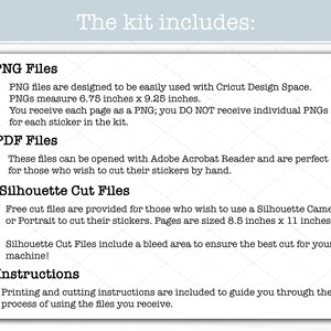 Summer Printable Planner Stickers, Ocean Lover Monthly Sticker Kit ...