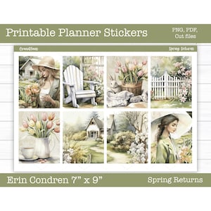 Printable Planner Stickers - Etsy