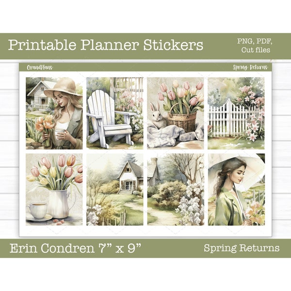 Printable Planner Stickers - Etsy