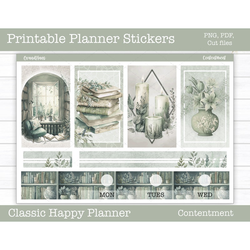 Bookish Planner - Etsy