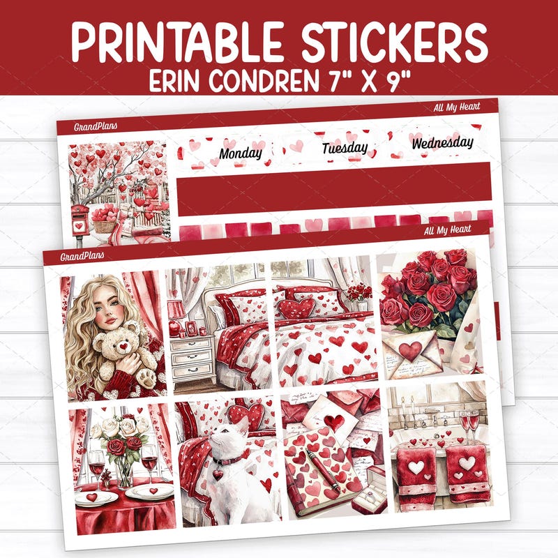 My Sticker Calendar 2026 - Etsy