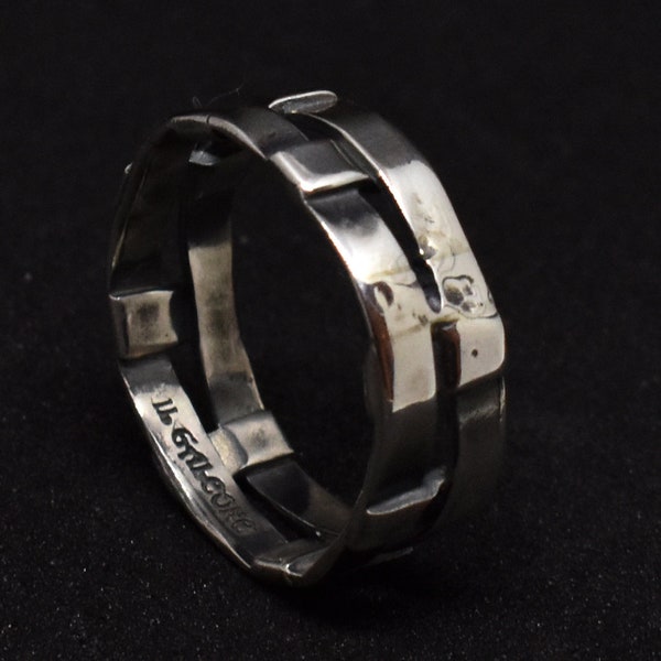 Mens Italian Pinky Ring - Etsy