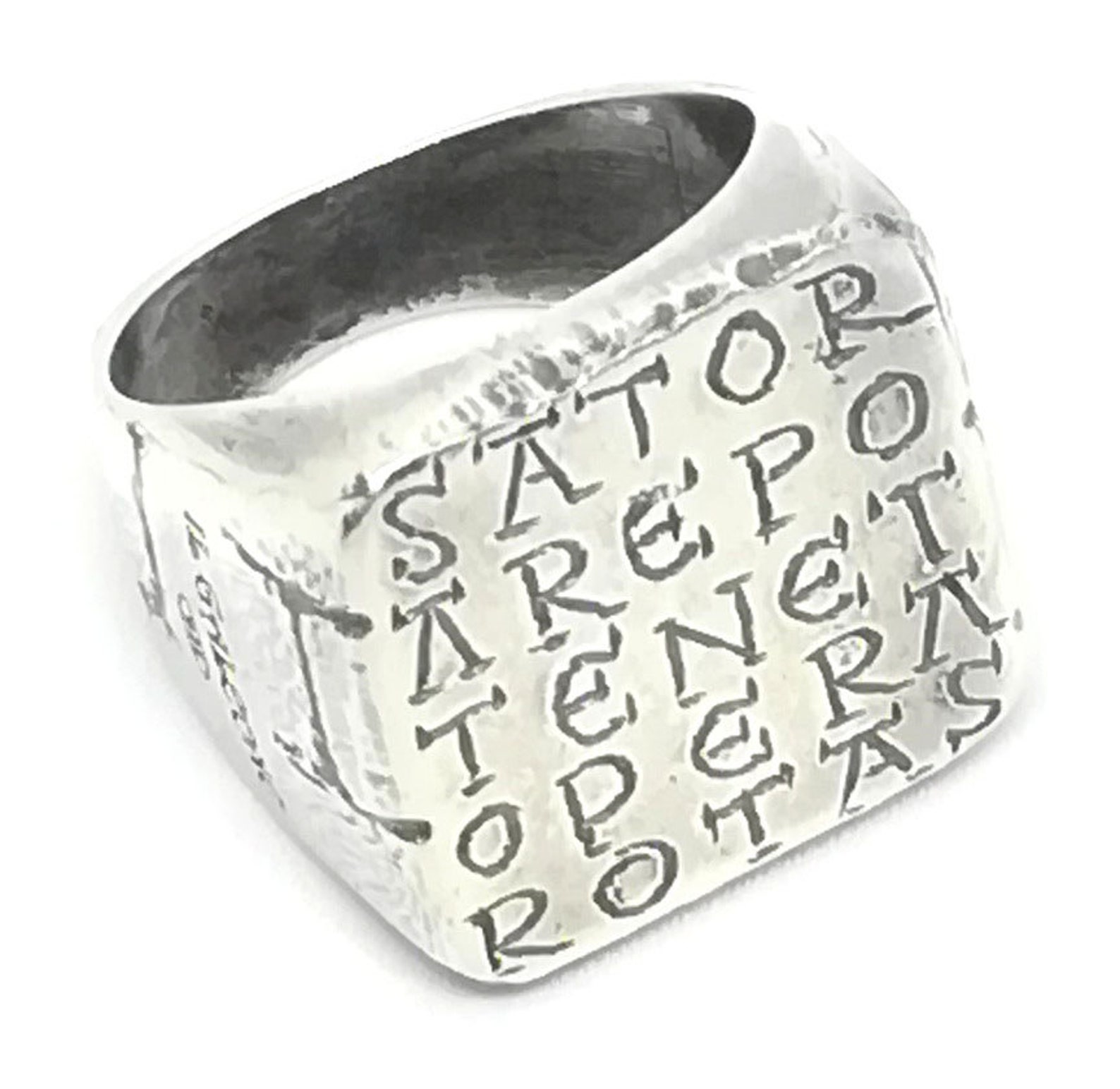 Sator Magic Square Ring - Etsy