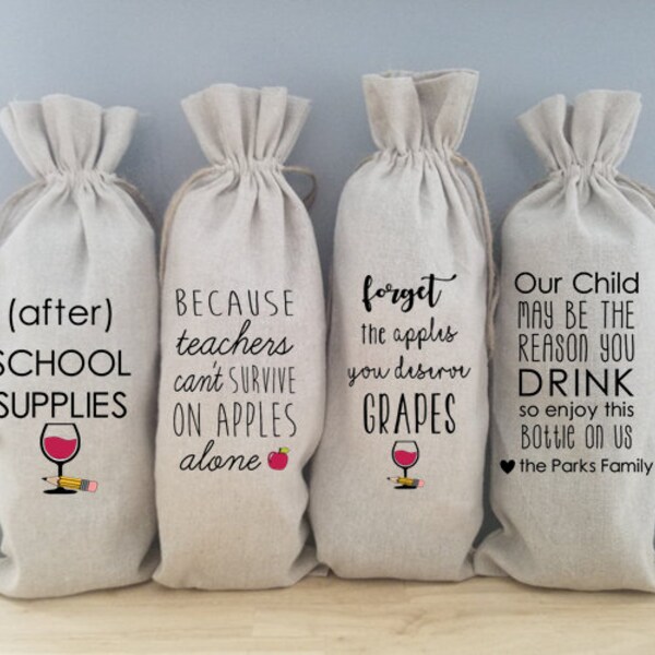 Teacher Wine - Etsy