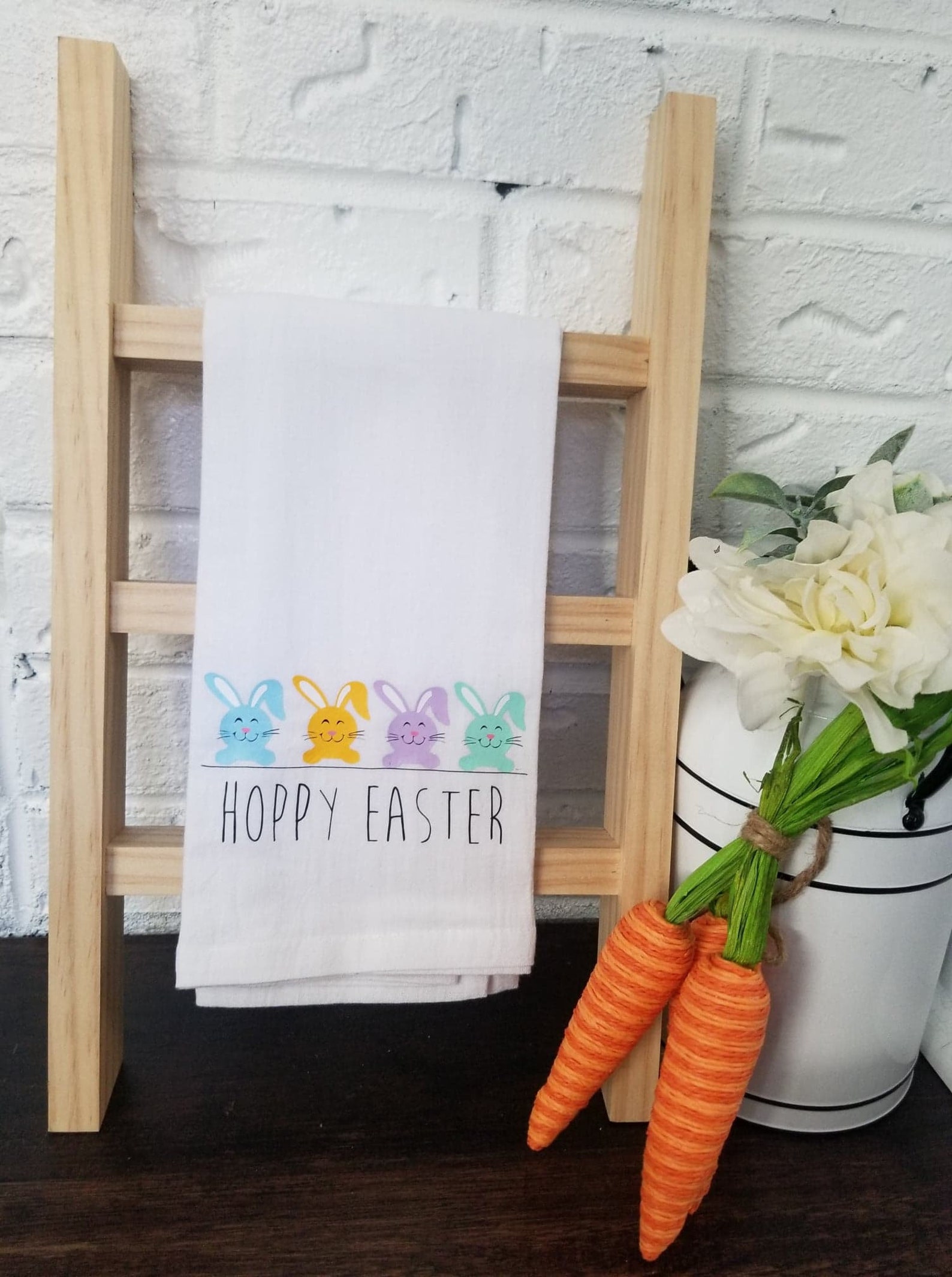Easter Towels Easter Decor Flour Sack Tea Towels Easter - Etsy
