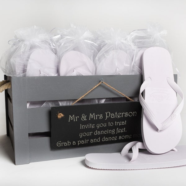 Wedding Flip Flops - Etsy UK