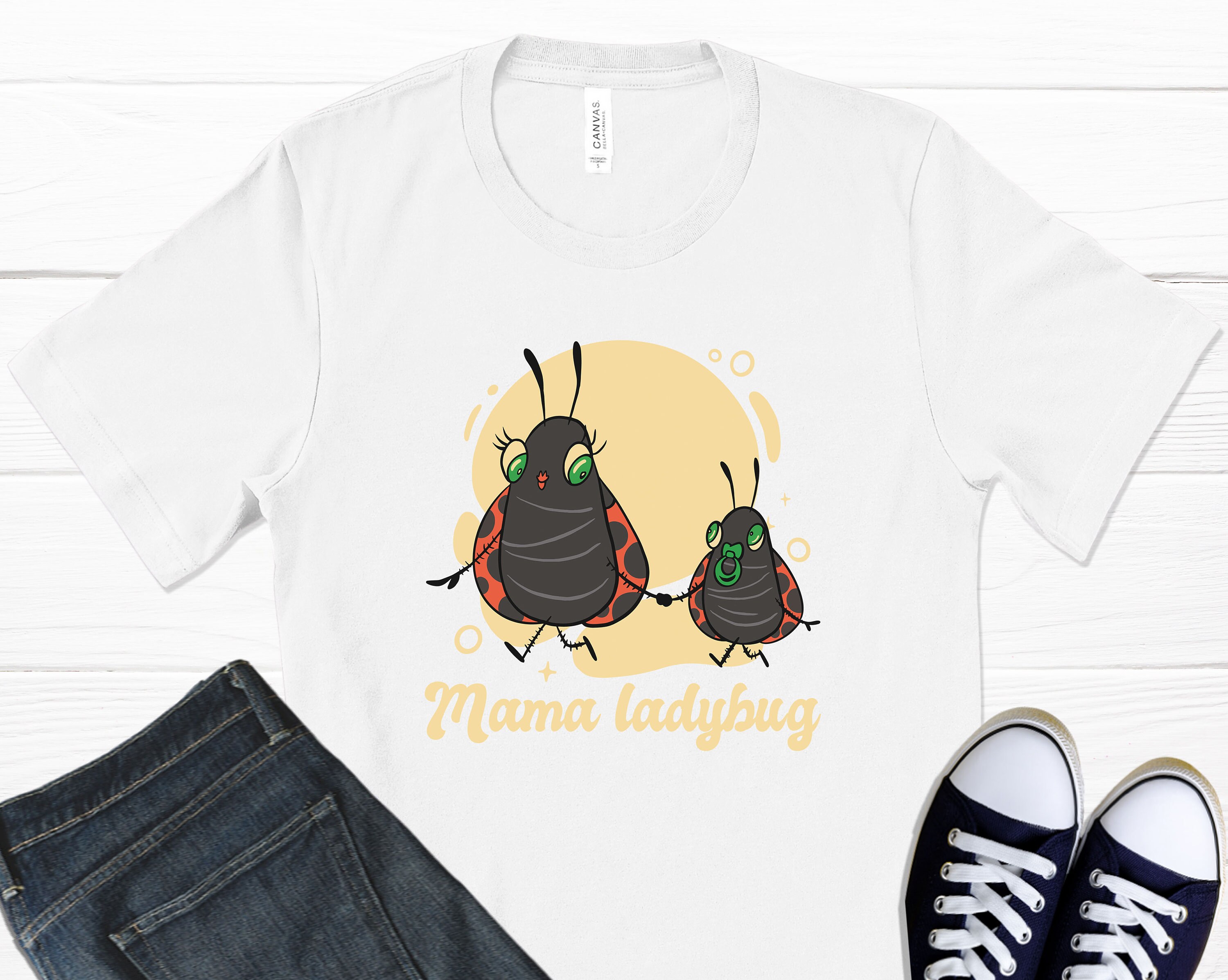 Mama Ladybug T-Shirt Lady Bug Bug Shirt Lady Bug Gifts | Etsy