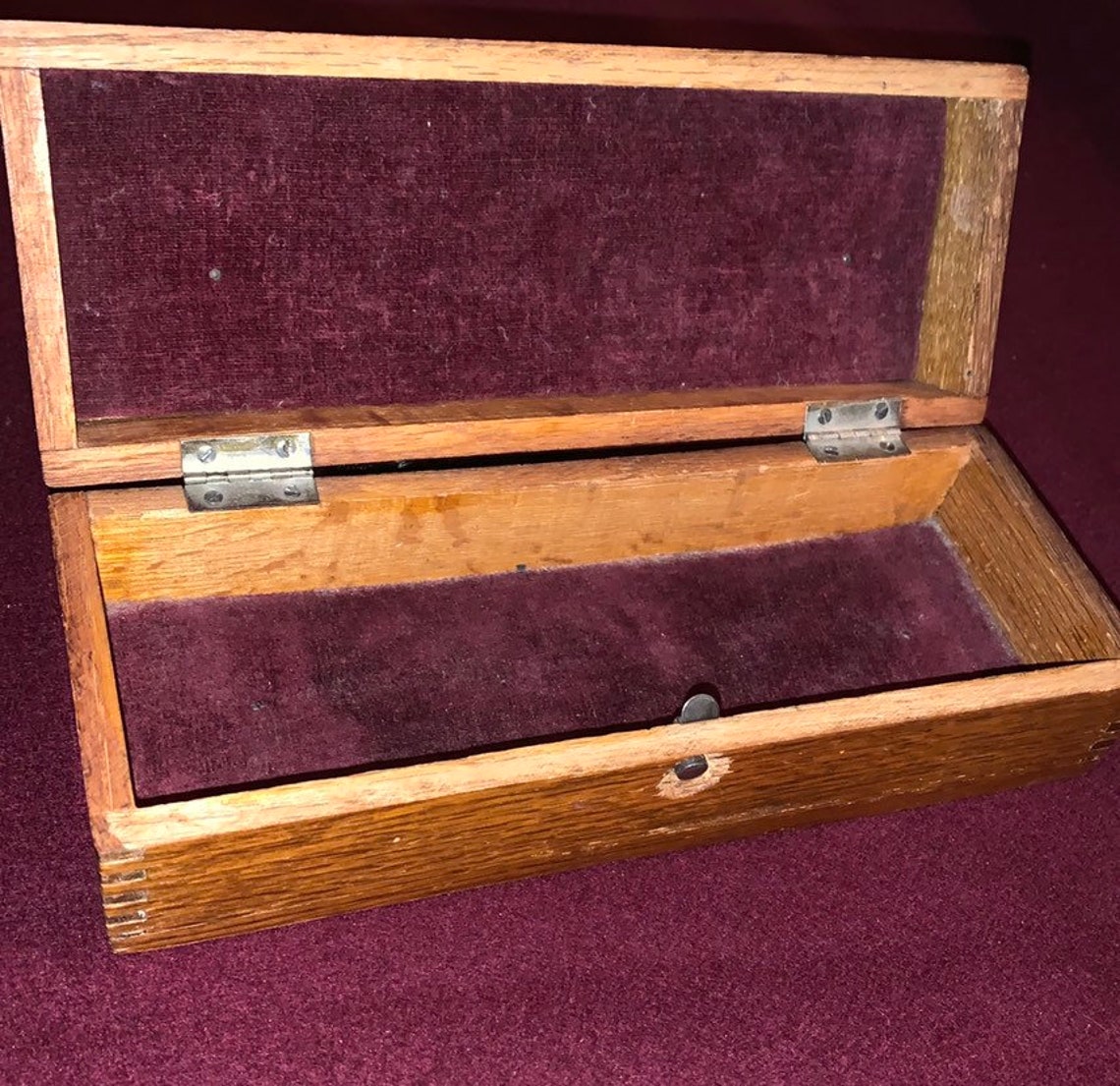 Wheeler & Wilson Sewing Machines Wooden Box at Maxine Smith blog