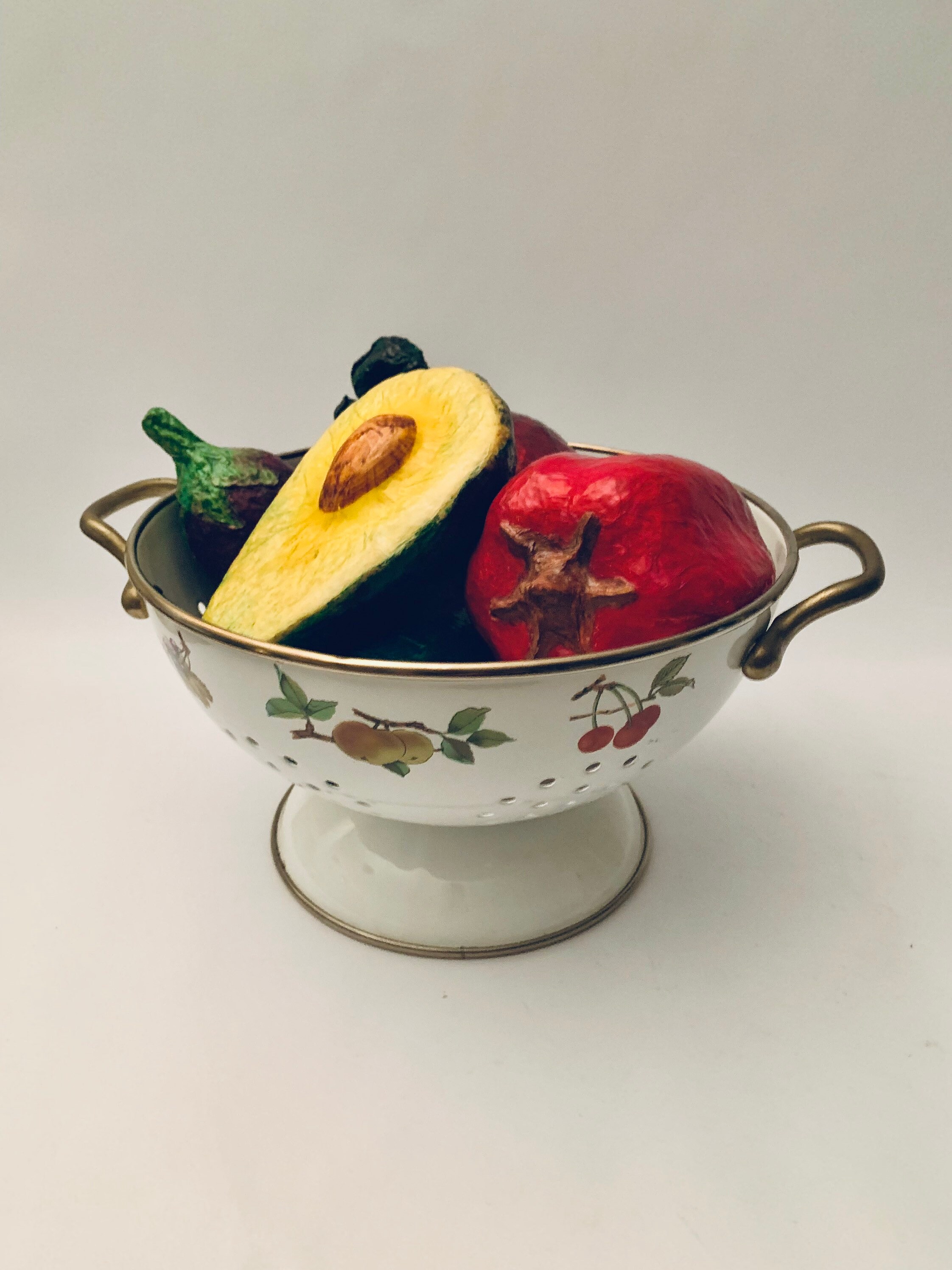 Vintage Hand Painted Paper Mache Vegetables Set of 5 - Etsy