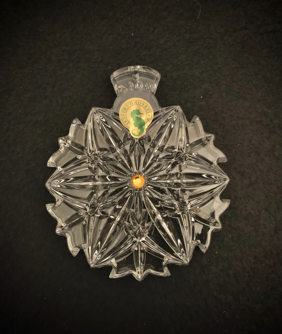 Waterford Crystal Snowflake Wishes Peace 2014 Limited Edition IOB - Etsy