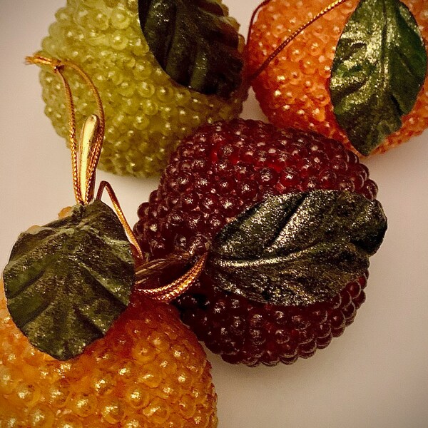 Beaded Fruit - Etsy