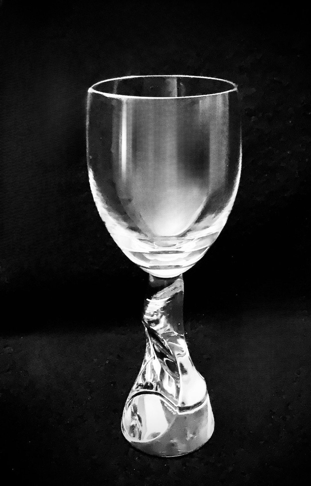 Nambe Studio CHILL Crystal Wine Glass 5500 - Single Glass in Original ...