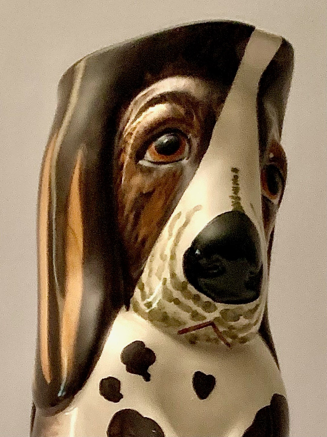 Vintage Mottahedeh Basset Hound Pitcher 12 Dog Pitcher, Collectable Dog ...