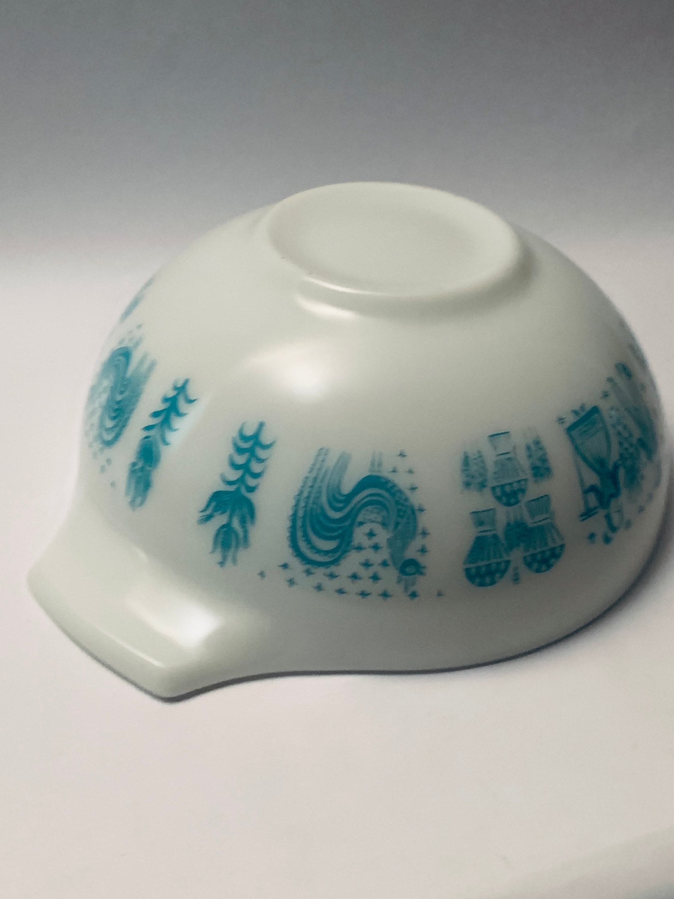 RARE PYREX Butterprint WHITE 444 4 Qt Cinderella 1950s - Etsy