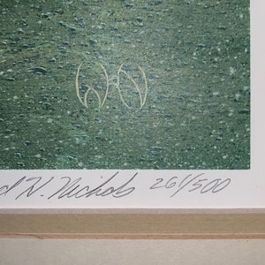 Castaway by artist Ward H. Nichols A RARE 1976 Limited | Etsy