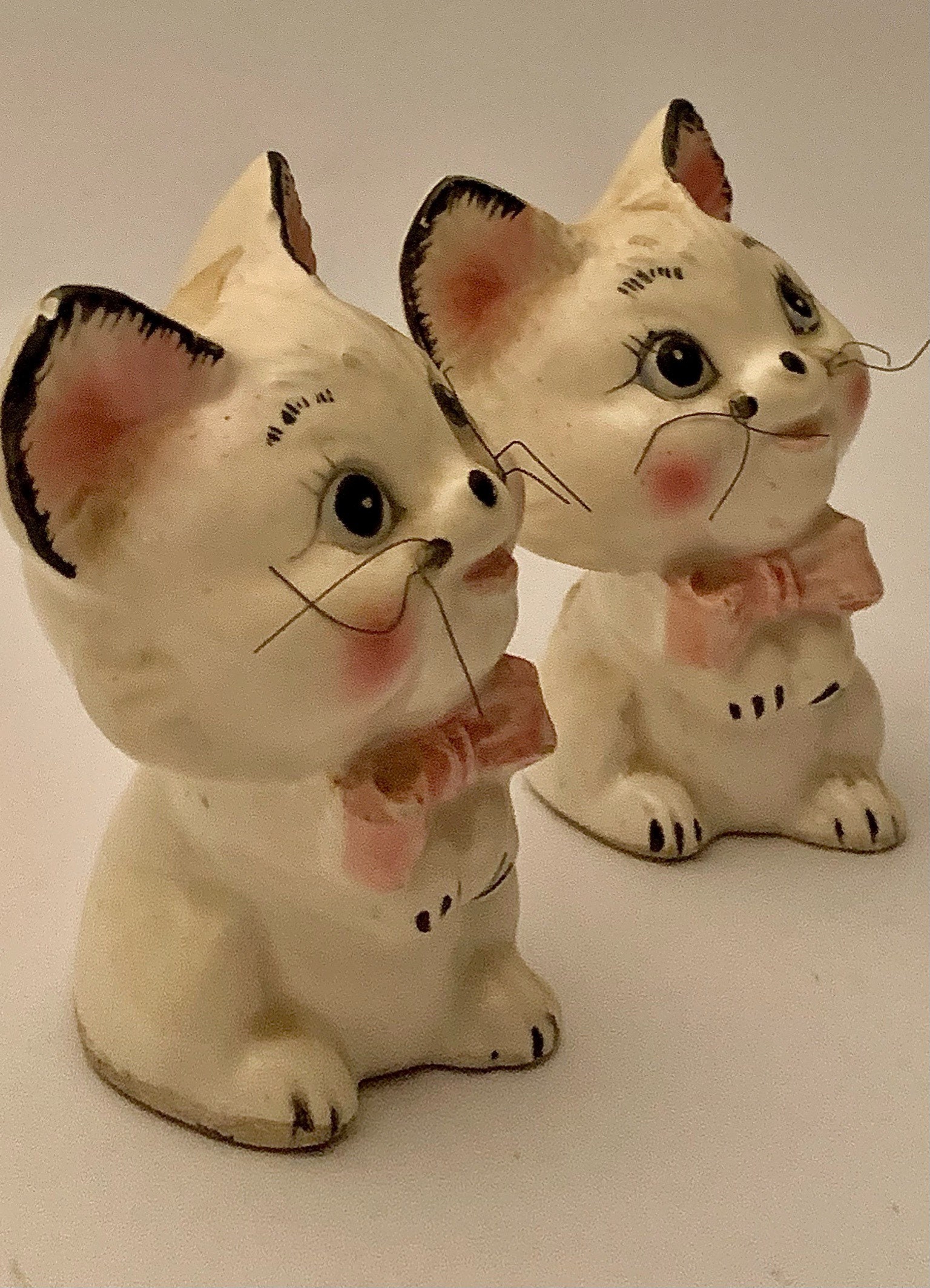 Vintage Mini 1950s Kitsch Kittens With “real” Whiskers - Etsy