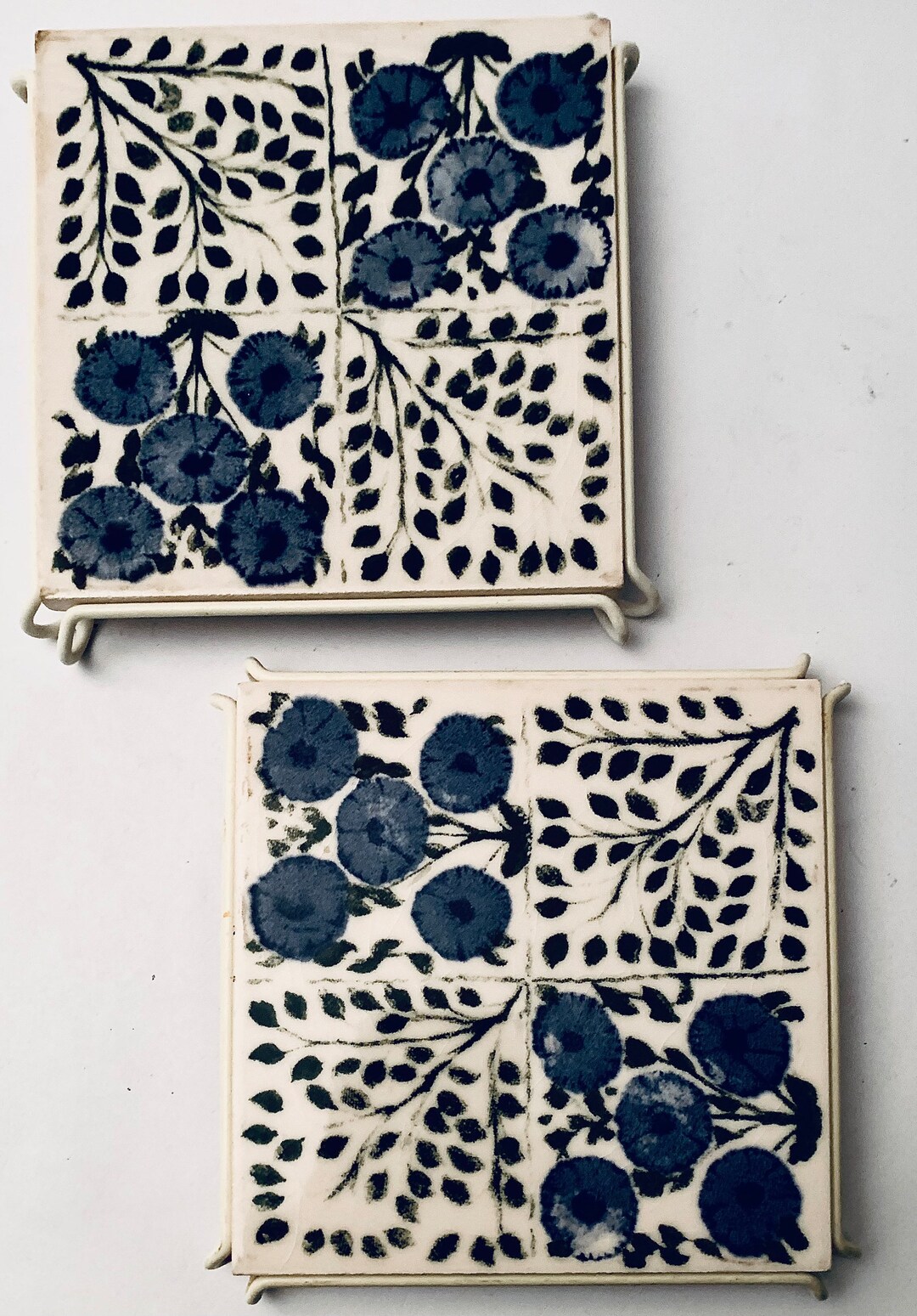 Vintage Rustic Tile Trivet Old Tile Trivet Old Kitchen Tile Trivet ...