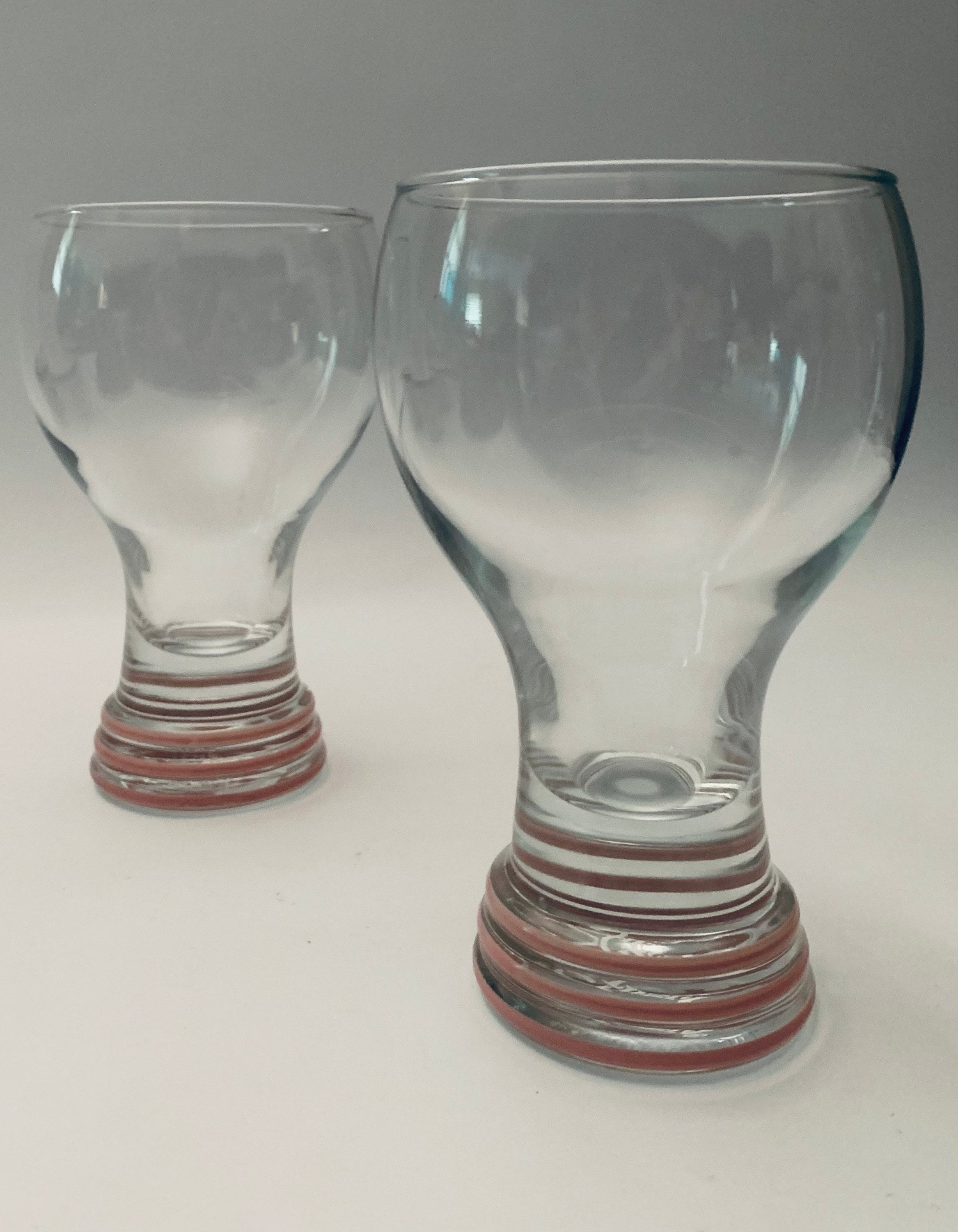 Vintage FIESTA fiestaware Glass Water Glasses Goblets Three - Etsy