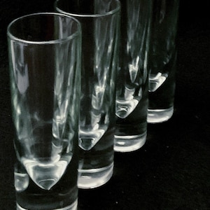 Mid Century Modern Gumps Italian Borgonovo Crystal Bullet Brunch ...