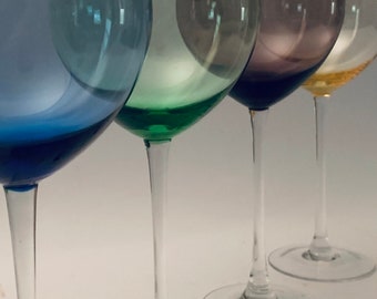 Lenox Gems Balloon Wine Glasses Set of 4 Vintage 2000s 8 - Etsy