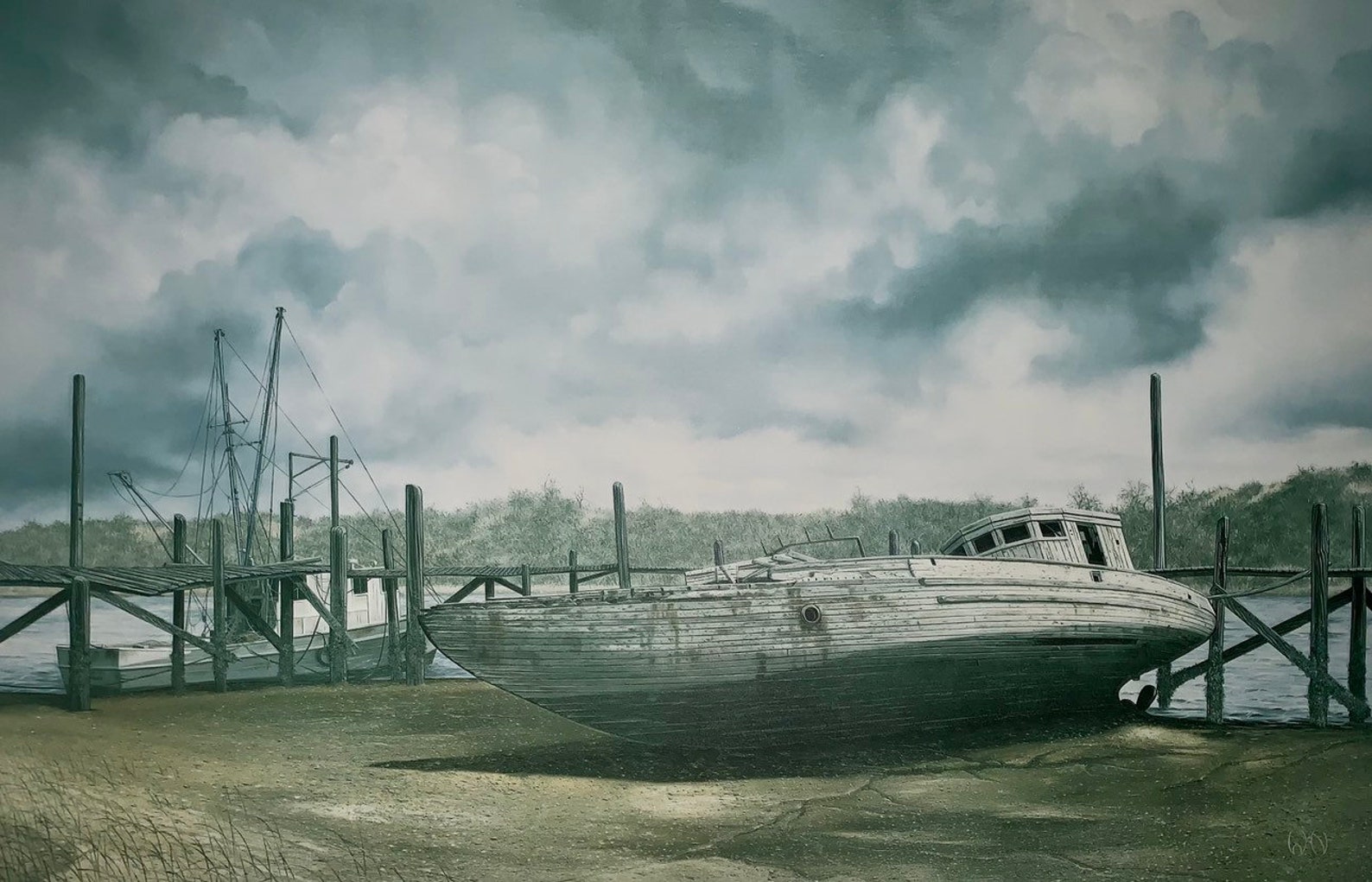 Castaway by artist Ward H. Nichols A RARE 1976 Limited | Etsy