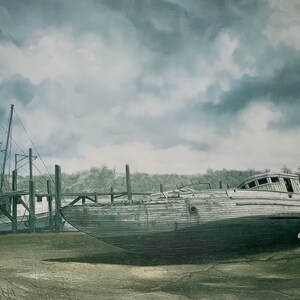 Castaway by artist Ward H. Nichols A RARE 1976 Limited | Etsy