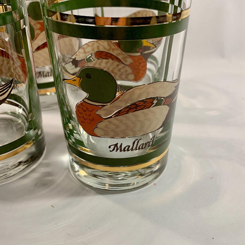 Vintage Mcm Duck Glasses - Etsy