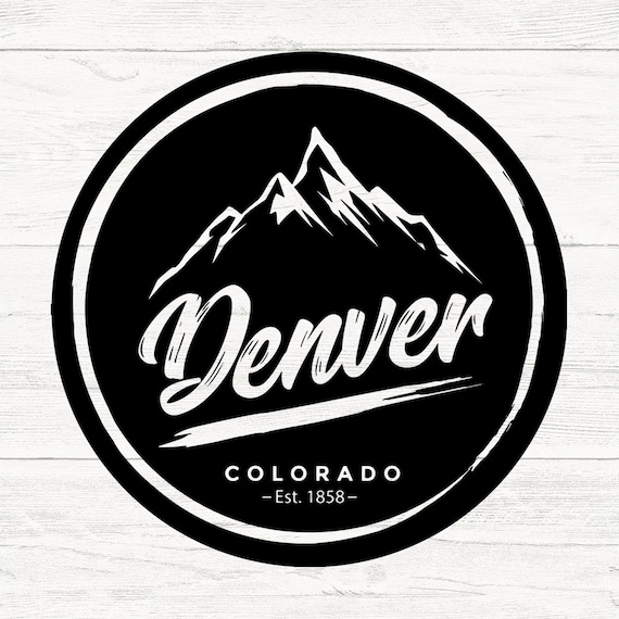 Denver Eps Denver Svg Denver Png Colorado Svg Denver | Etsy