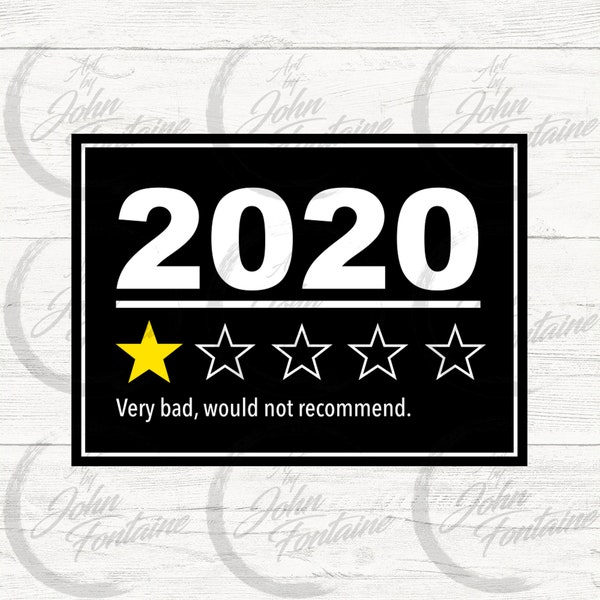 Funny 2020 Sticker - Etsy