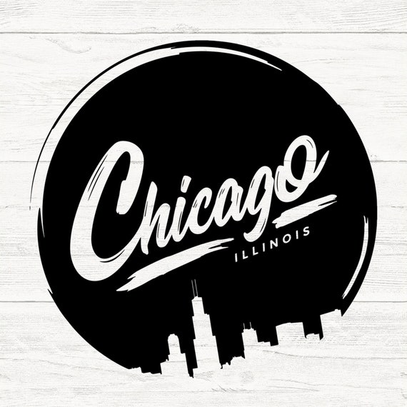 Chicago Eps Chicago Svg Chicago Png Chicago Vector - Etsy