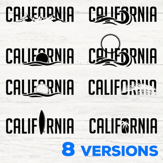 California eps California svg California png California | Etsy