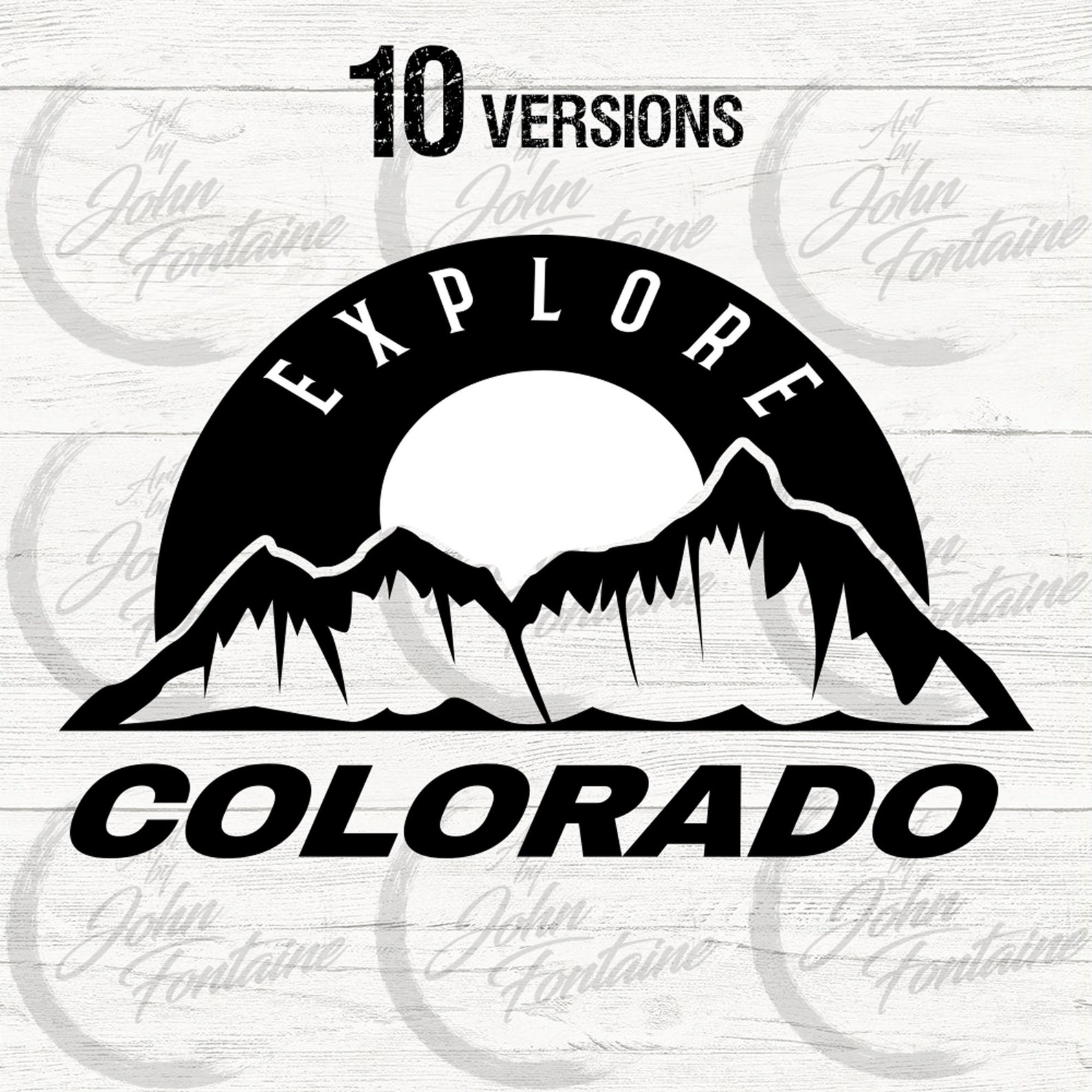 Colorado Eps, Denver Svg, Denver Png, Colorado Svg, Denver, United ...