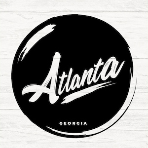 Atlanta Atlanta Svg Atlanta Png Atlanta Eps Atlanta - Etsy