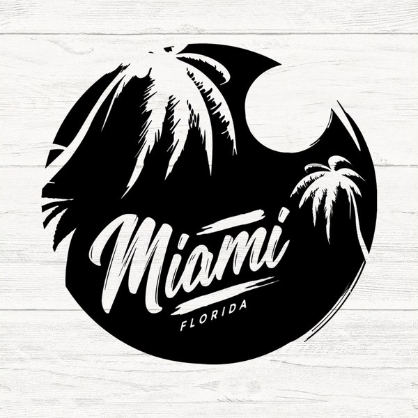 Miami Svg - Etsy