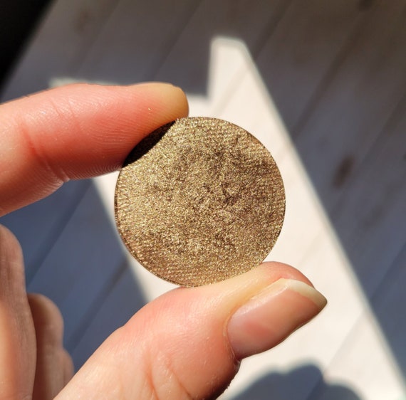 Brownstone: Metallic Brown Pressed Powder Eyeshadow | Etsy