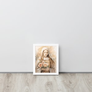 St Therese of the Child Jesus Framed Print, St Theres of Lisieux ...
