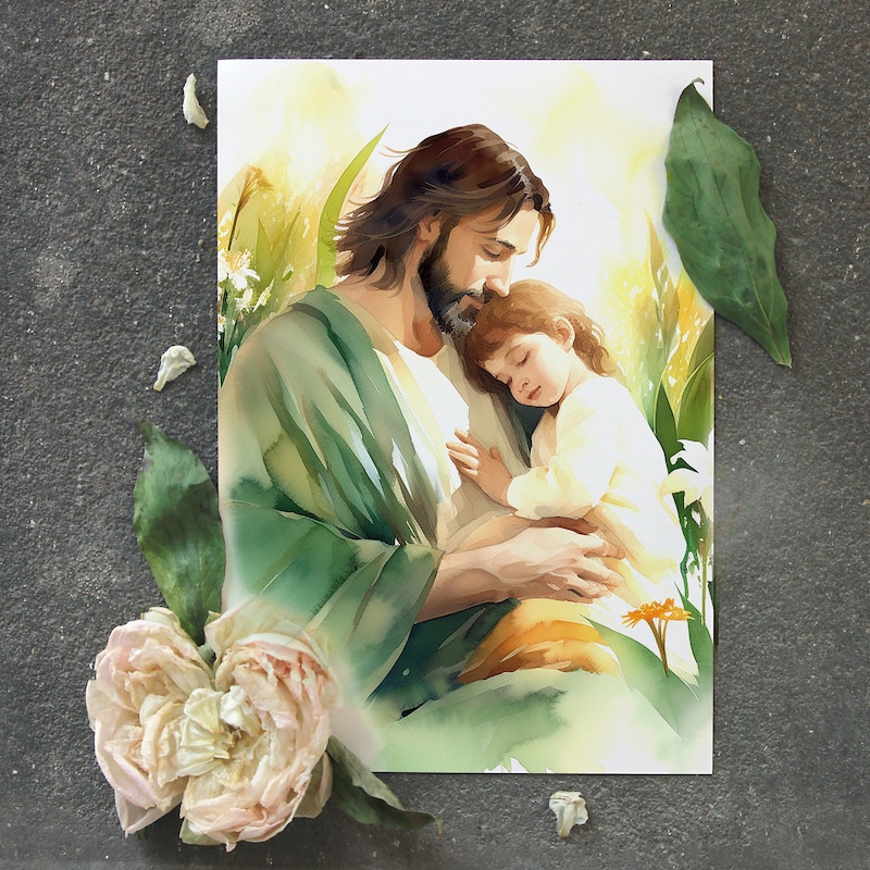 Saint Joseph Print - Etsy