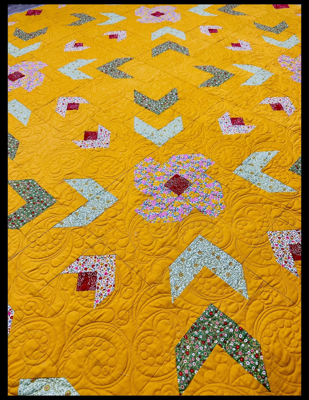 Rosey Posey Quilt Pattern - Digital Download - Etsy