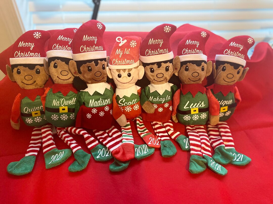Personalized Christmas Elf, Stuffed Elf, Stocking Stuffer ...