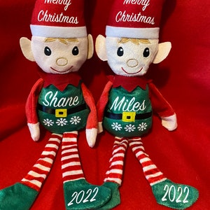 Personalized Christmas Elf, Stuffed Elf, Stocking Stuffer, Multicultural Plush Elves, Christmas ...