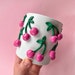 Coquette Pink Planters/ Cute Ceramic Planter/ Girly Pop Planter/ Bow ...